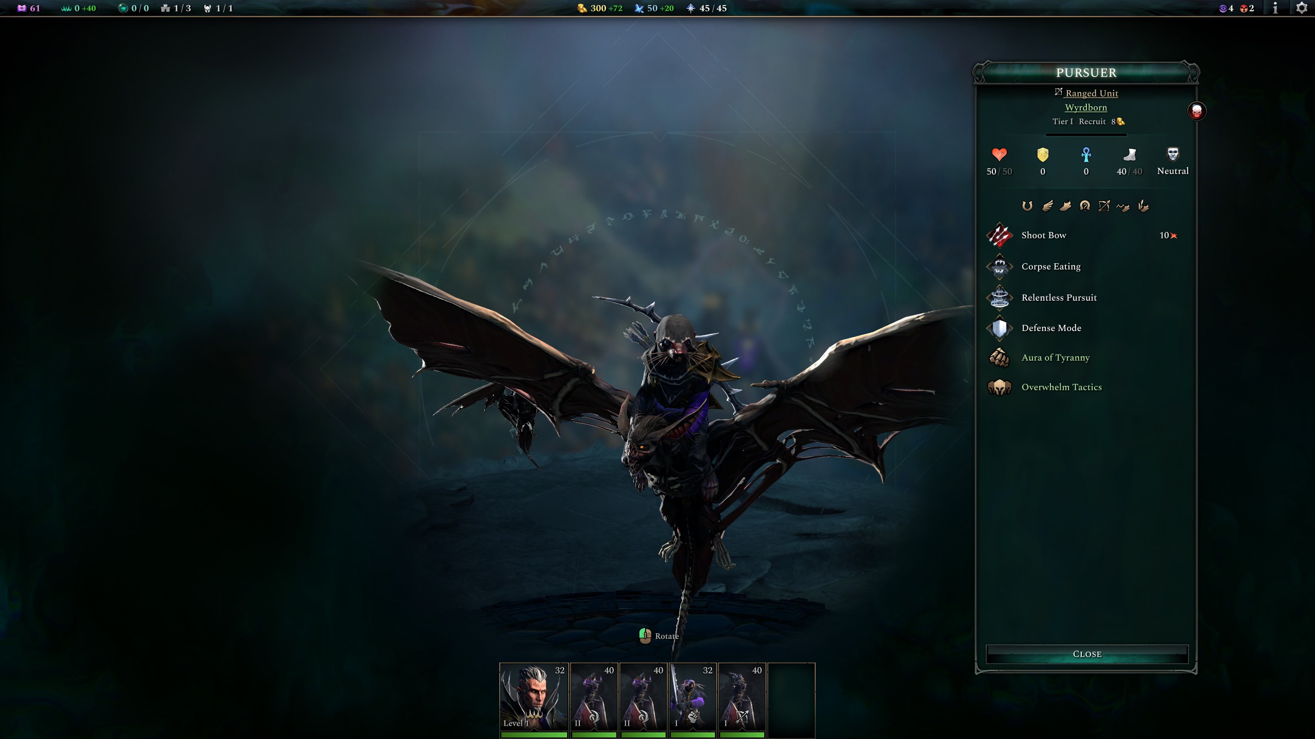 In Review - Bats are located a bit low in the unit view. | Paradox ...