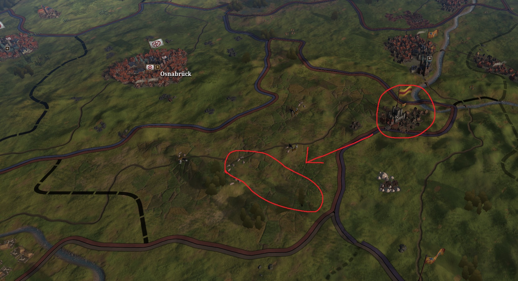 Bielefeld city placement wrong | Paradox Interactive Forums