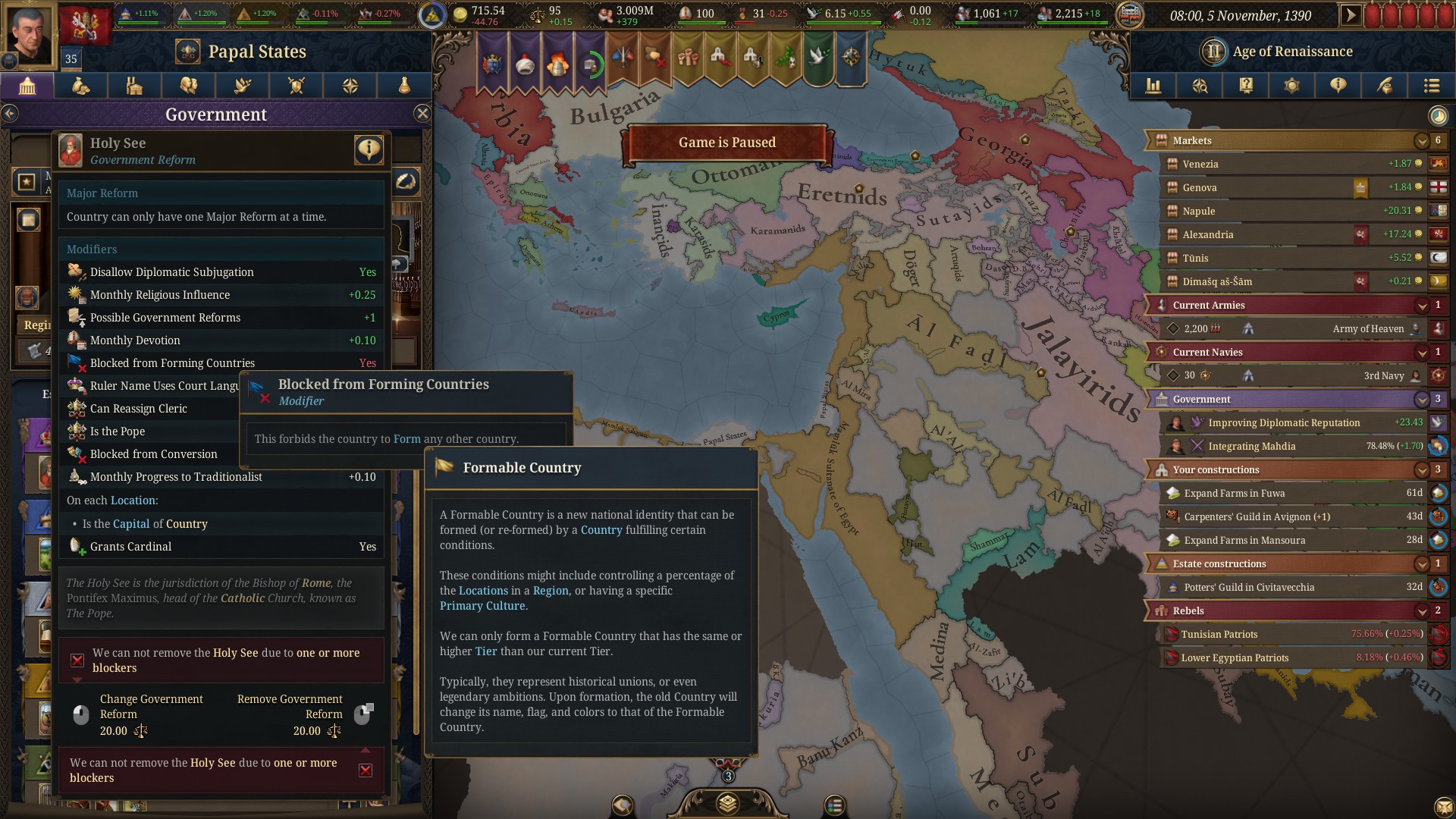 Duplicate - The Modifier "Blocked from Forming Country" now also prevents the creation of custom ...