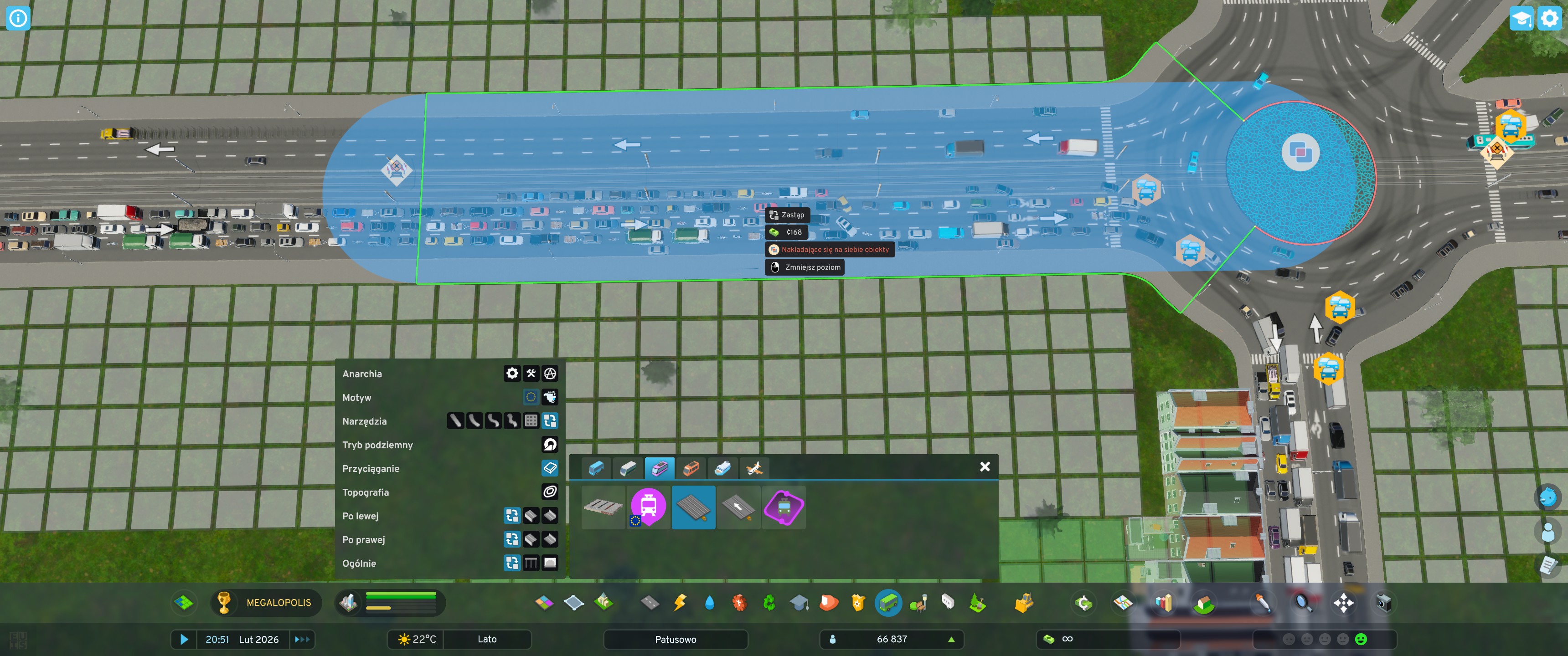 How to make tram tracks through a roundabout? | Paradox Interactive Forums