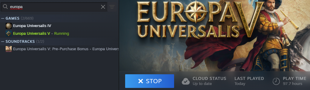 EU5 (steam) background process does not close properly | Paradox ...