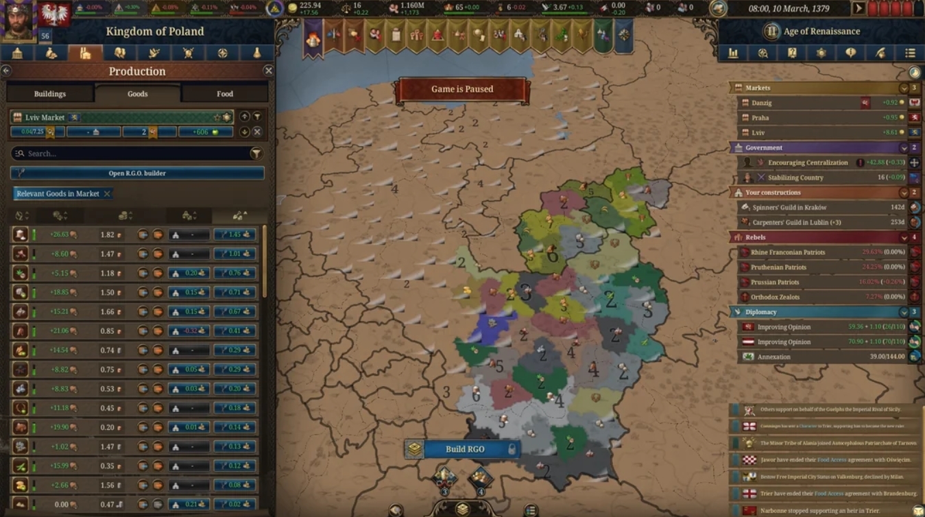 Visual bug/glitch. and menu not showing correctly where I can build/ or not a building ...