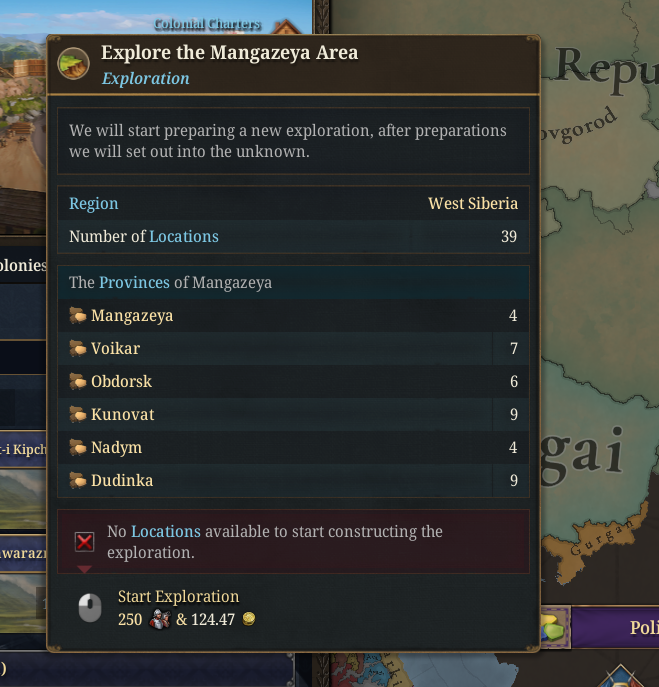 Why can't I explore Siberia? | Paradox Interactive Forums