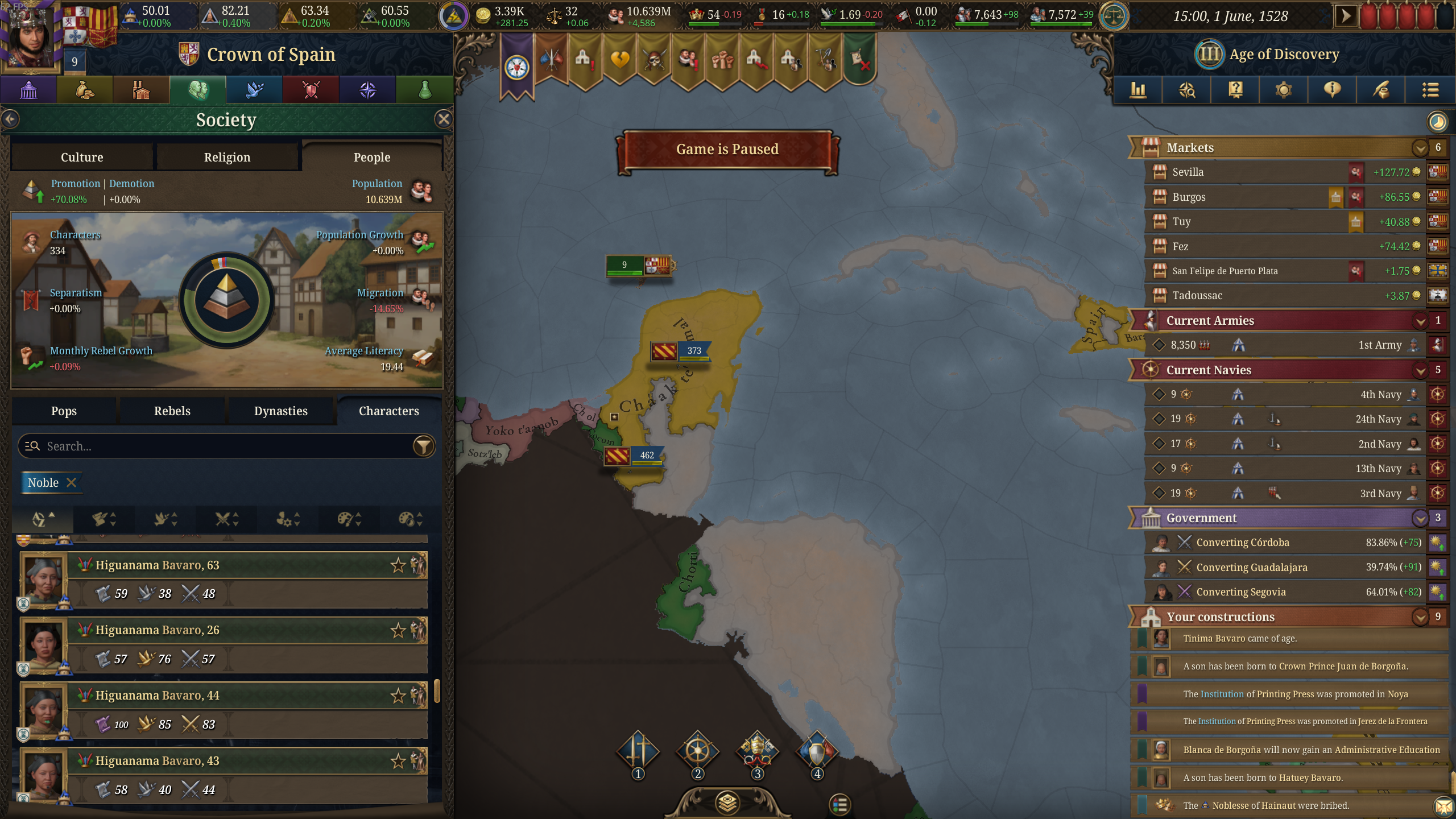Natives making up more than 50% of my nobles | Paradox Interactive Forums
