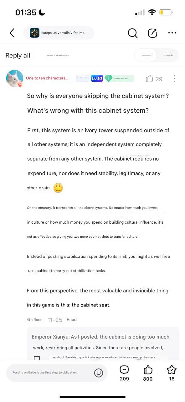 The cabinet mechanism is EU5's Monarch power --- Reflections on the ...