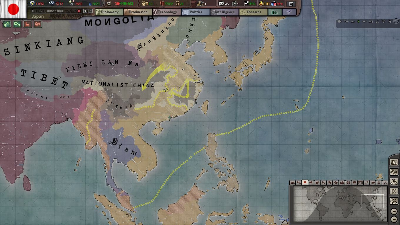 The World Ablaze: A Japan HoI3 Gotterdammerung AAR | Paradox ...
