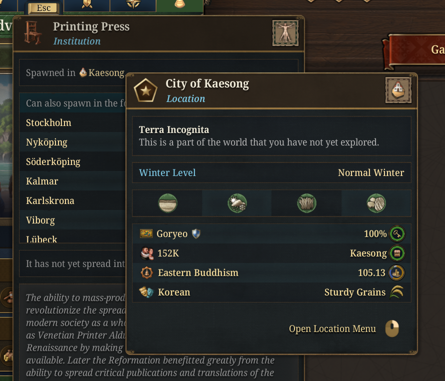 Single Spawn Points for Institutions do not work | Paradox Interactive ...