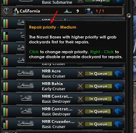 "Don't repair on low level naval bases" will be a welcome feature ...