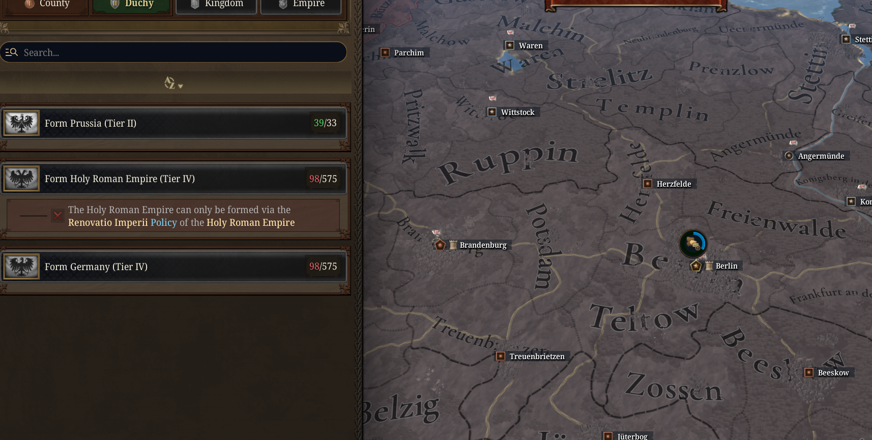 Duplicate - Can't form Prussia | Paradox Interactive Forums