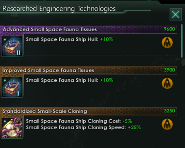 If a beastmaster empire uses biological ships, will it be able to have ...