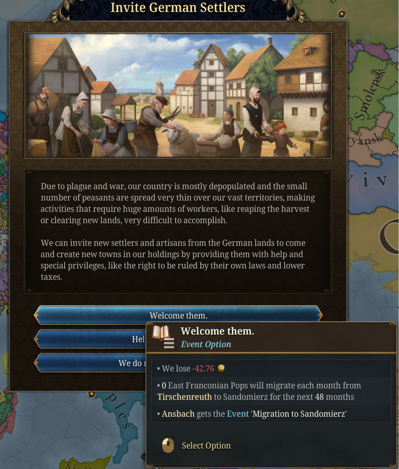 Confirmed - German migration privilege events are giving 0 pops from ...