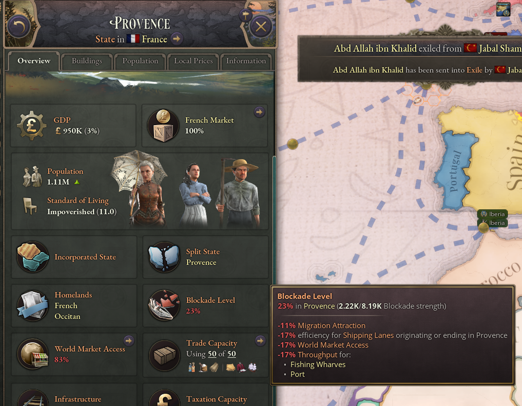 Confirmed - Full Blockade is incredibly hard to reach | Paradox Interactive Forums