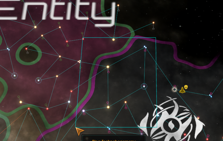 Stellaris - Capturing an area around star systems allows you to select ...