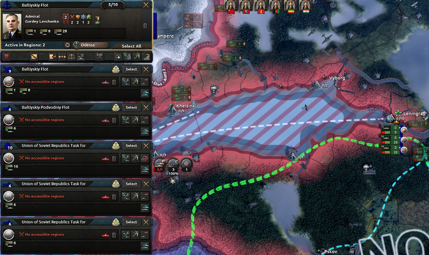 Can't access the Baltics with a navy stationed in Leningrad? | Paradox ...