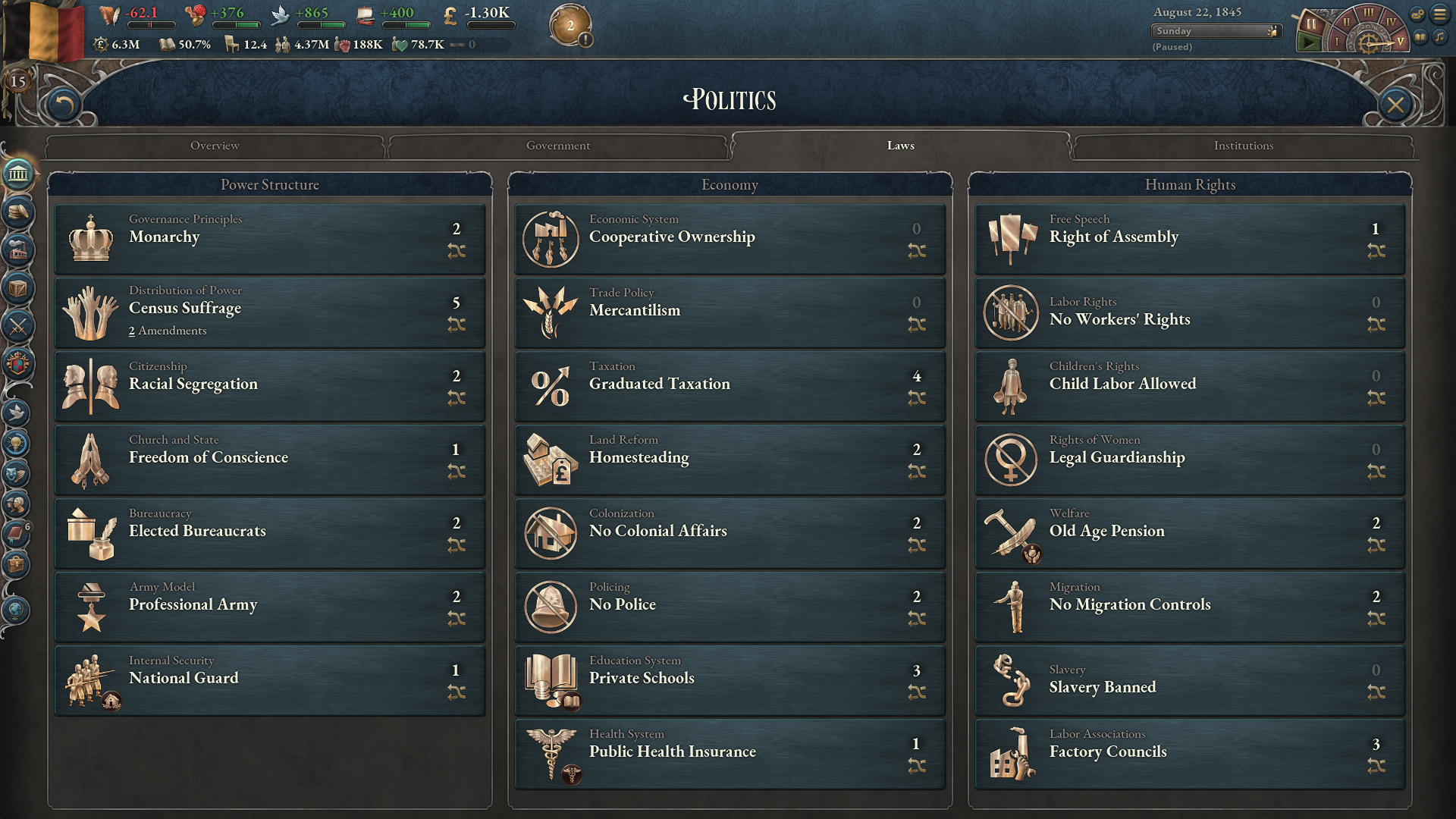 switching side during revolution made me leave the springtime of people ...