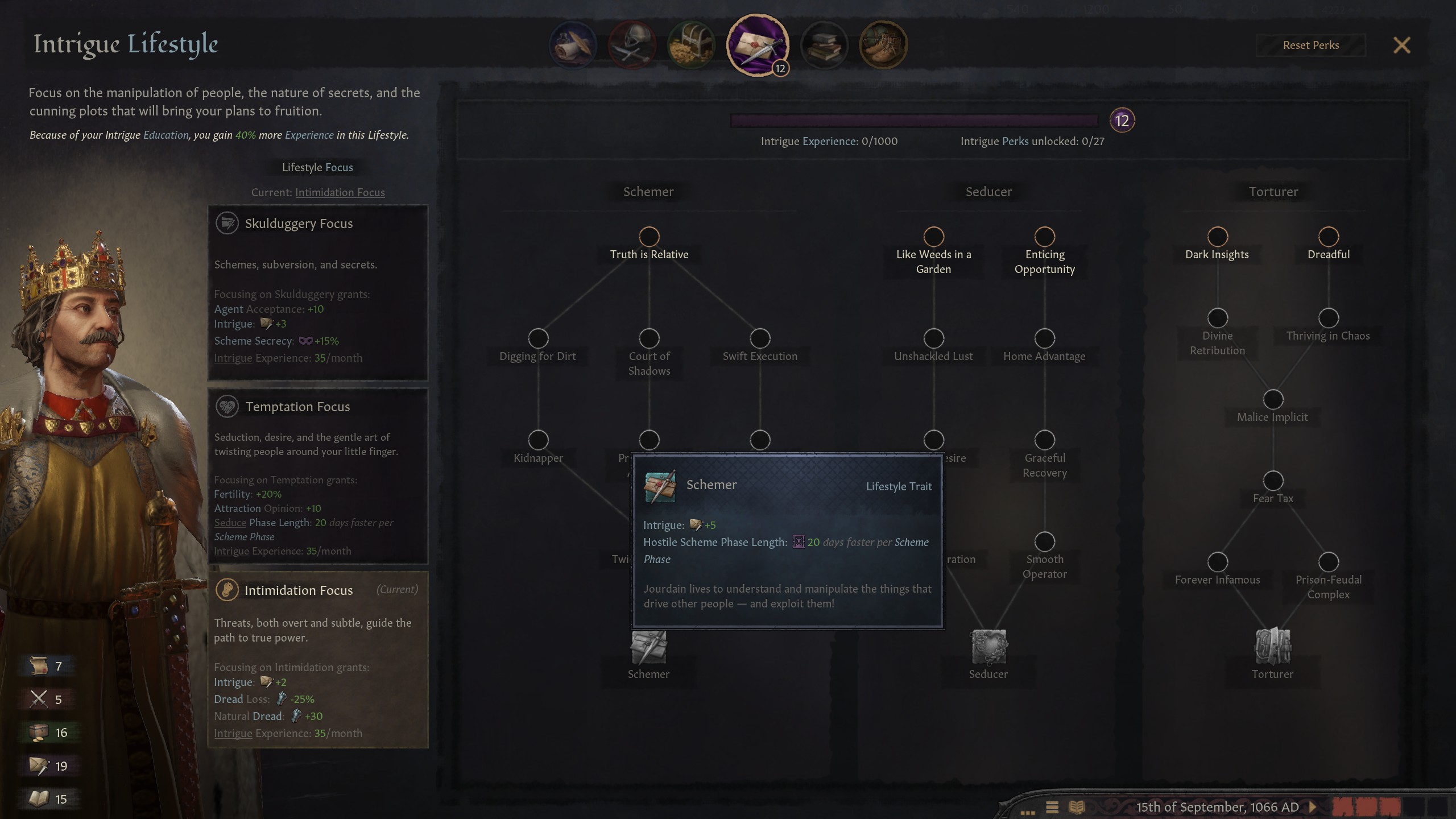 Take previous perks when clicking a perks if you have the points ...