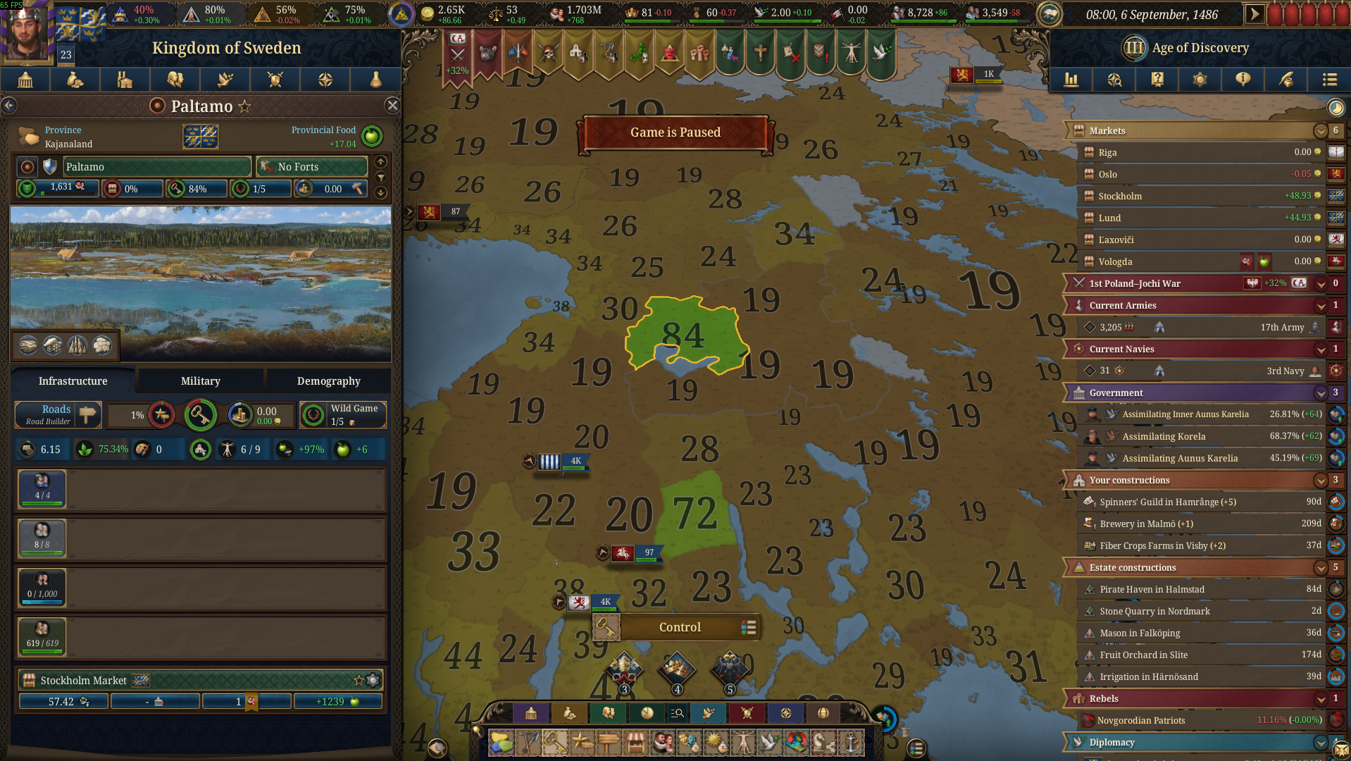 Too High Control Level | Paradox Interactive Forums