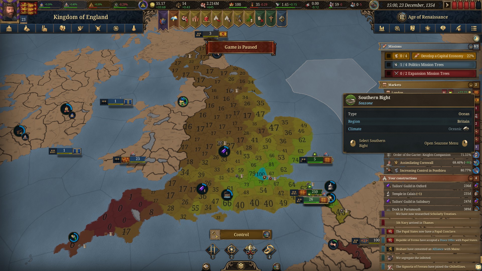 Rule BrittaniAAR (1st ever play-thru England) | Paradox Interactive Forums