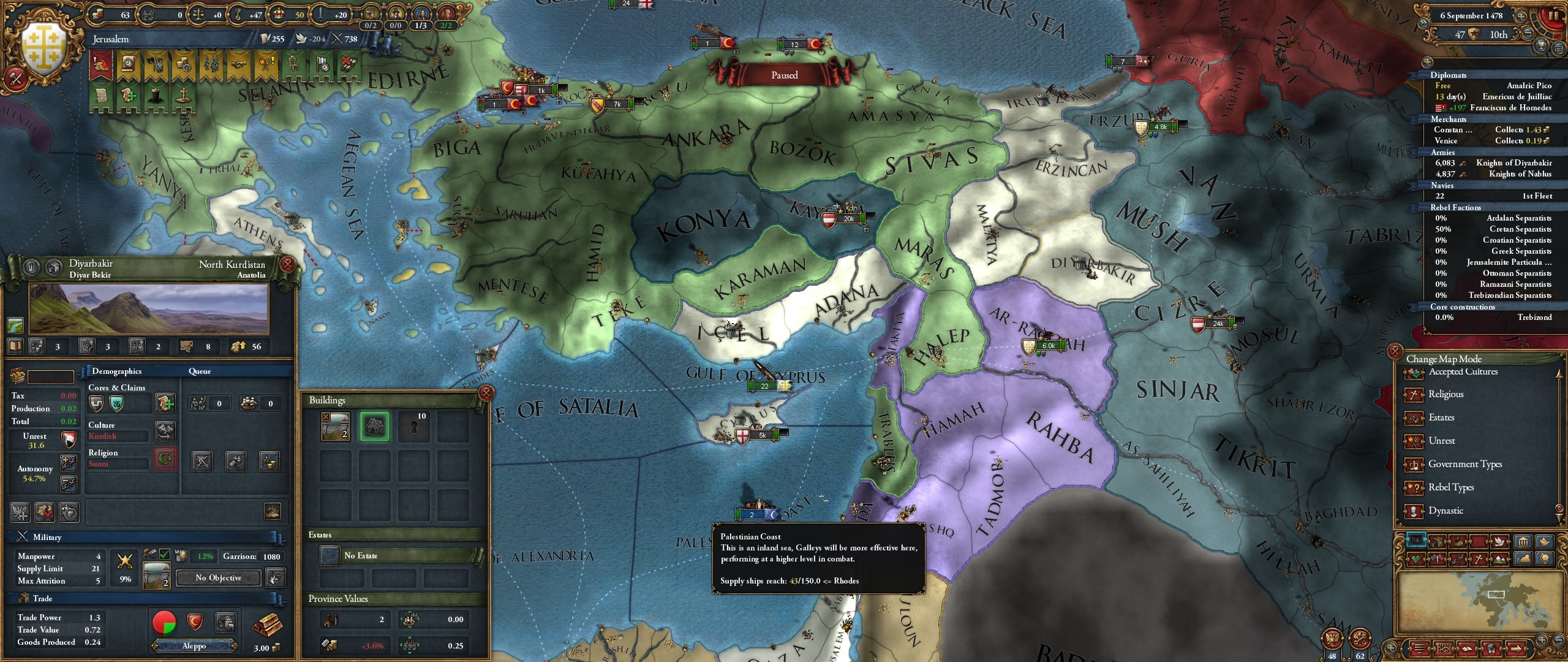 Europa Universalis IV - Kingdom of Jerusalem Guide [1.14] | Paradox ...