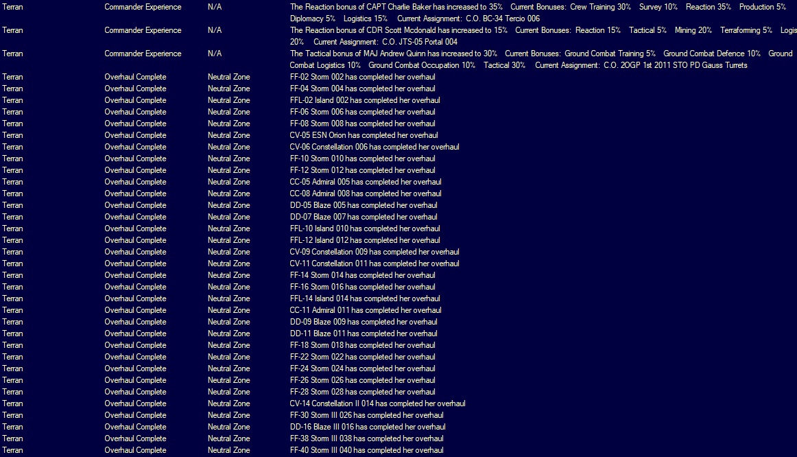 Sirius Business - a C# Aurora forum game. v2.5 | Page 927 | Paradox ...