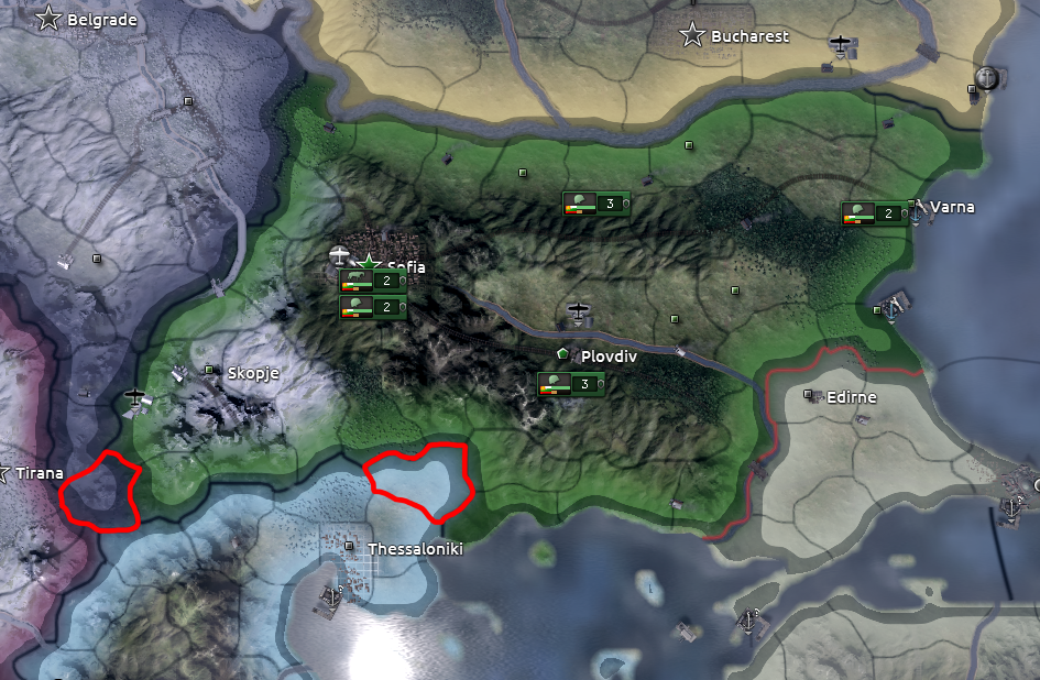 It's impossible to create Bulgaria's historical World War II borders ...
