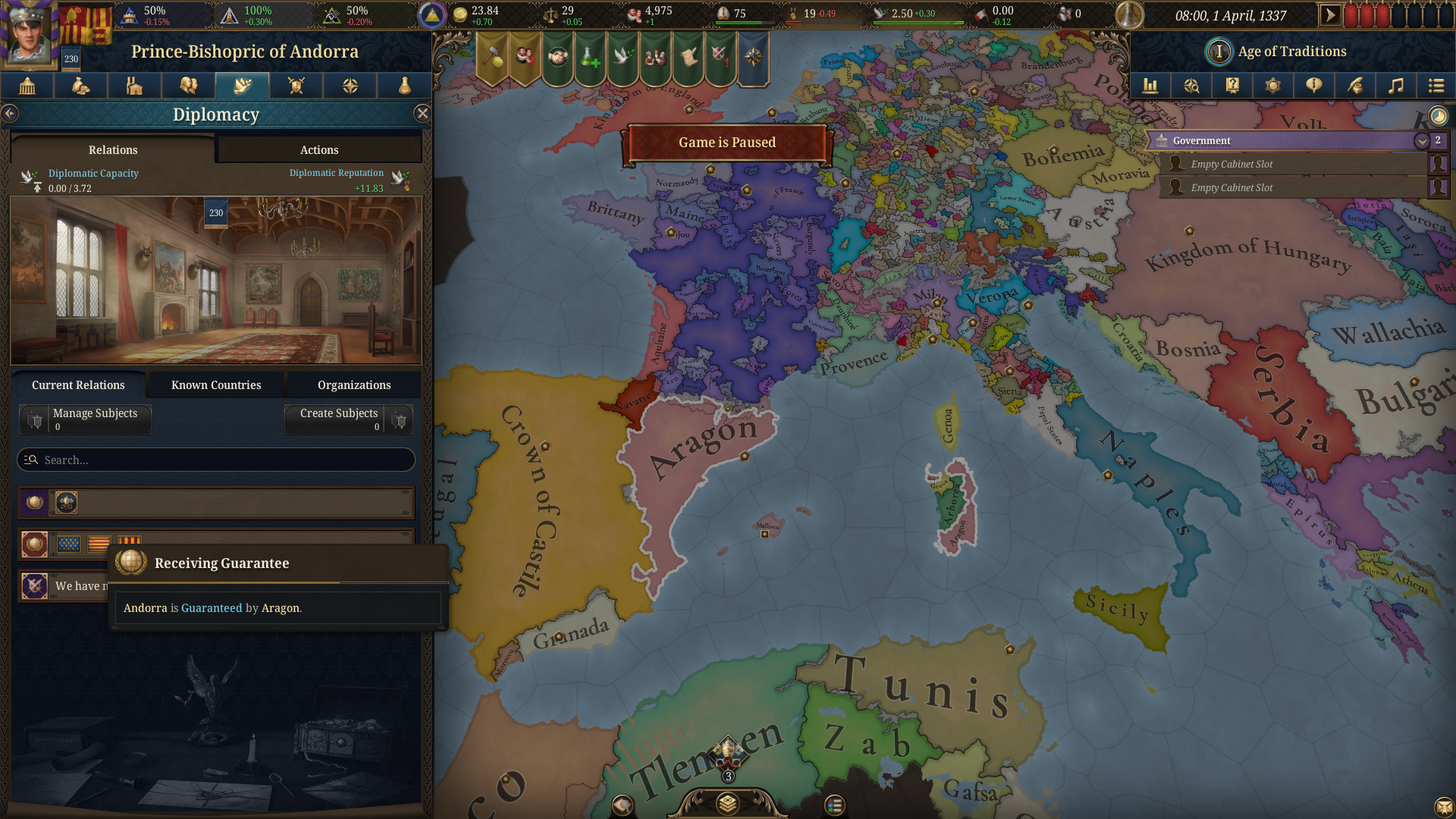 Andorran Principality Strategy from an 1,100 Hour Player | Paradox ...