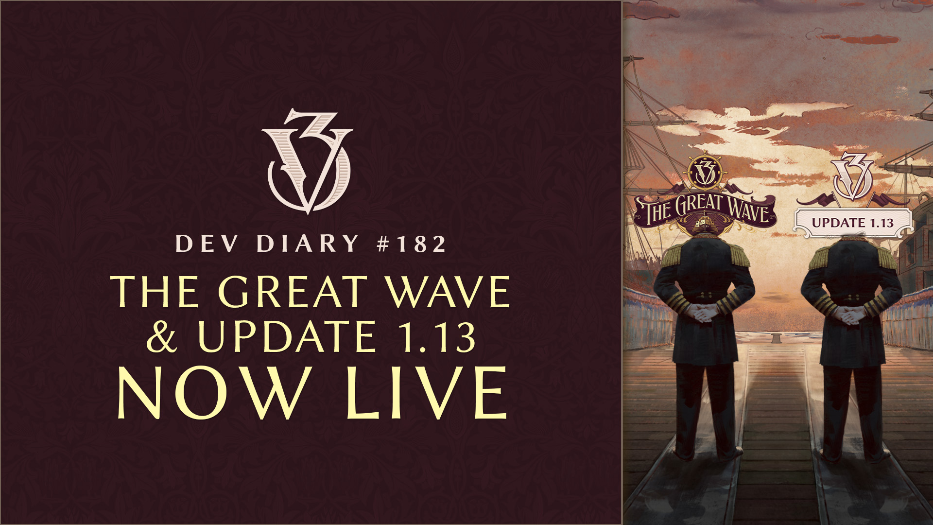 Victoria 3 - Dev Diary #182 - The Great Wave & Update 1.13 Now LIVE ...