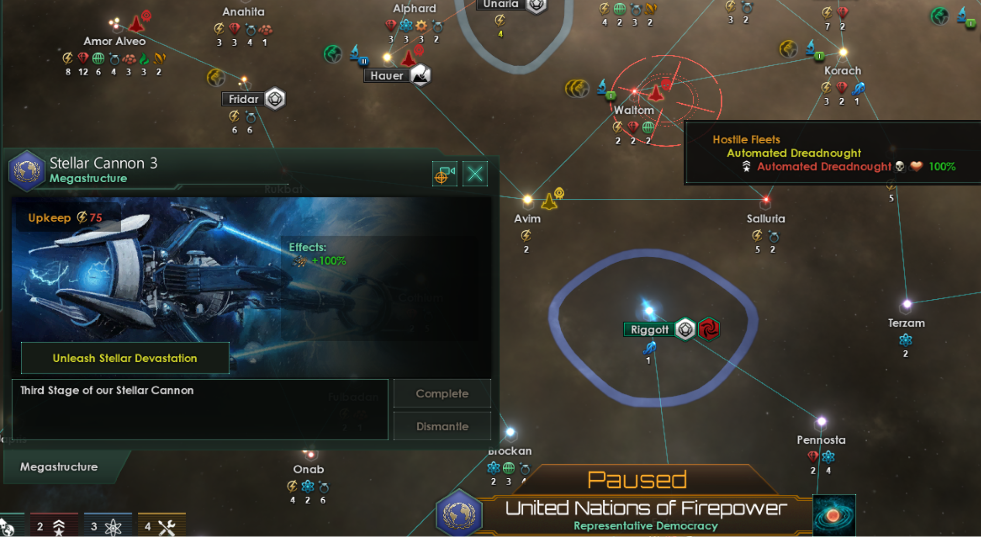 Stellaris Dev Diary #423 - Stellar Cannon, Civics, and The Hyacinth ...
