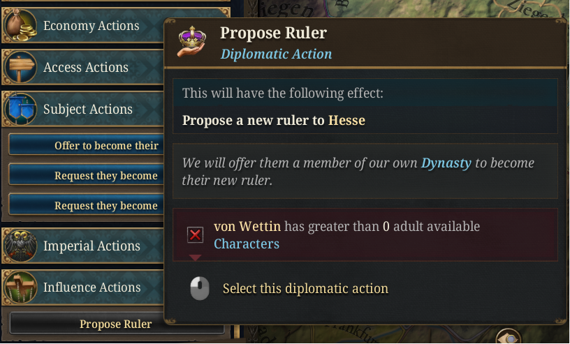 [1.3.2} (and) [1.3.4] "Propose Ruler" unavailable, the reason given is ...
