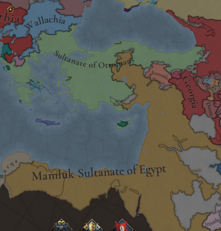 If we want the Ottomans to succed, we need to nerf the Mamluks ...