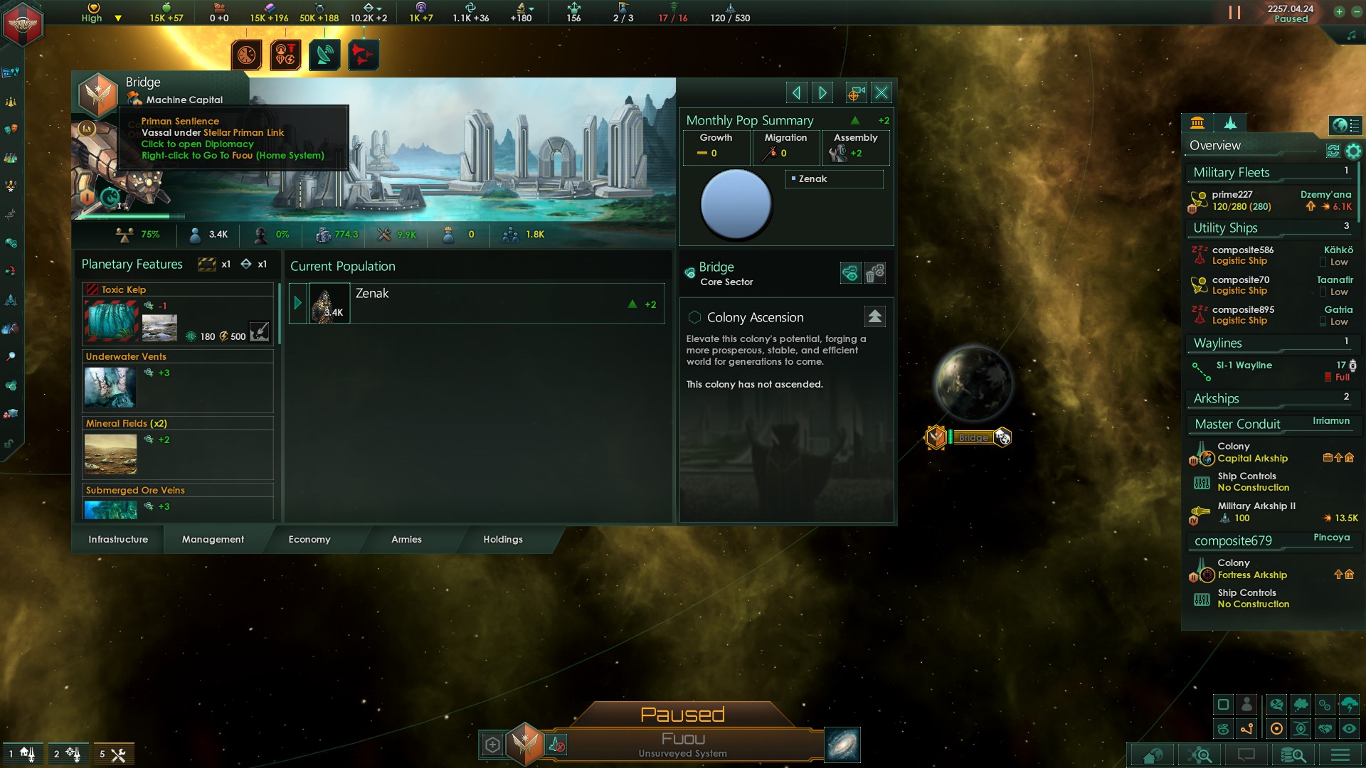Temporary Machine Empires created from Nomad Driven Assimilators not ...