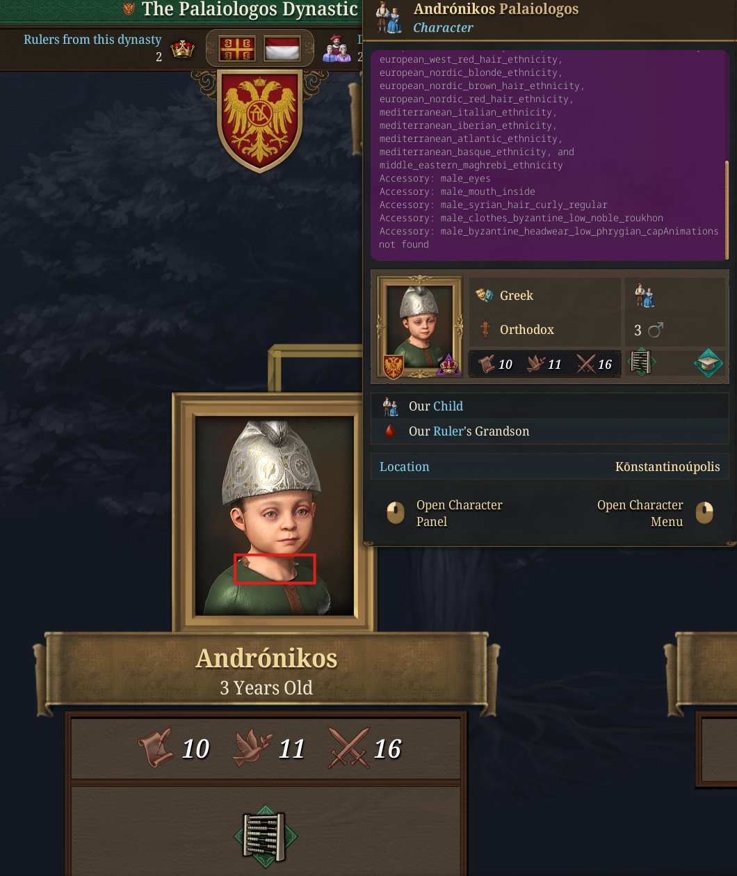 Issues with children clothes around the neck area | Paradox Interactive ...