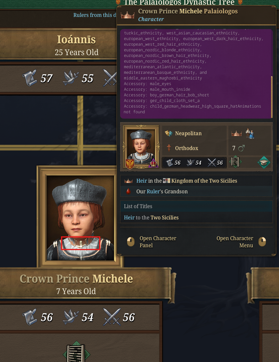 Issues with children clothes around the neck area | Paradox Interactive ...