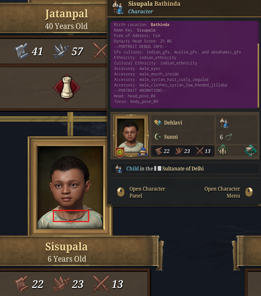 Issues with children clothes around the neck area | Paradox Interactive ...