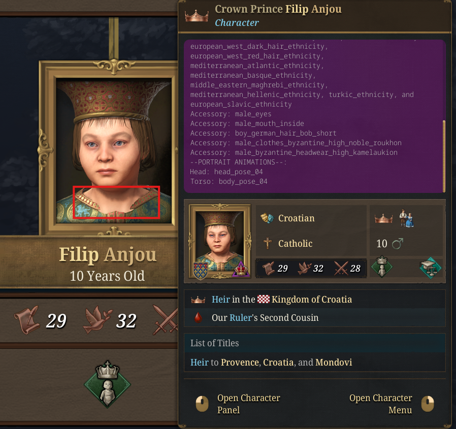Issues with children clothes around the neck area | Paradox Interactive ...
