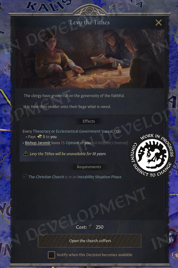 "By God Alone" Dev Diary #4 - Christian Church Situation | Paradox ...