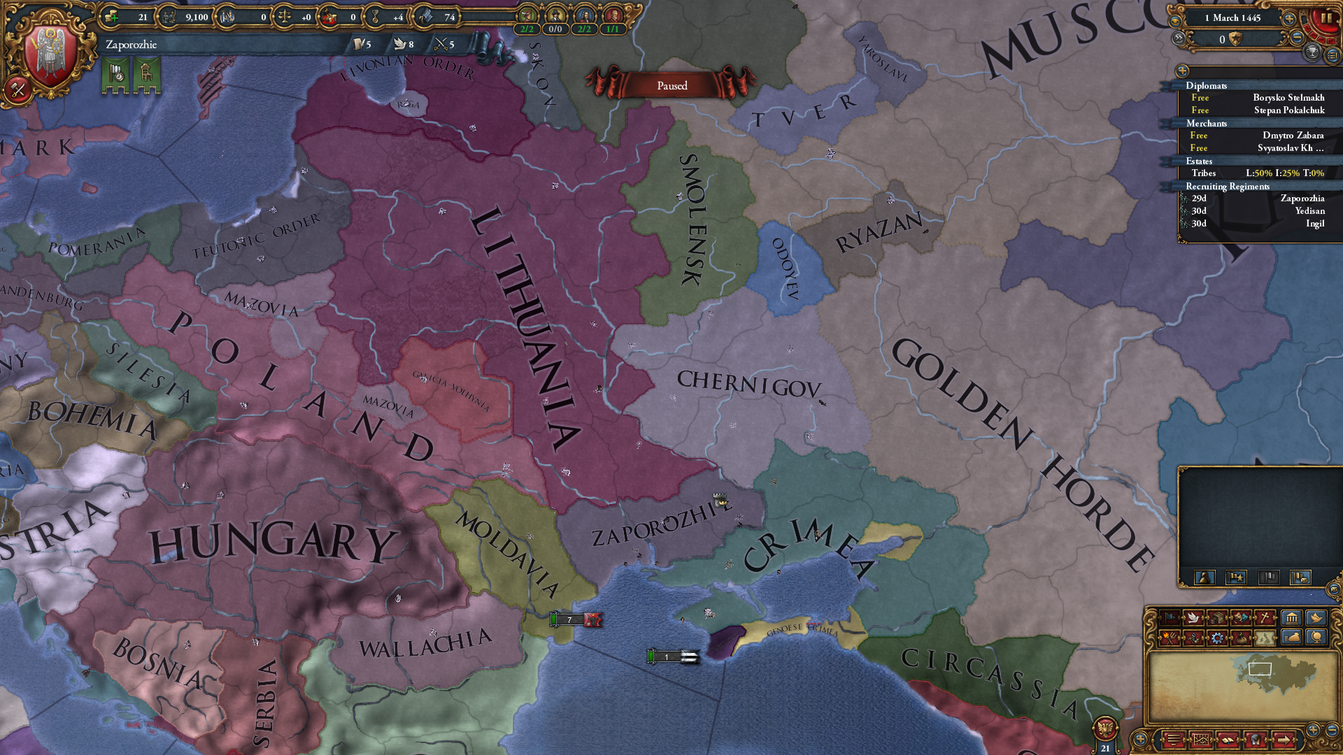 Live Free or Die - Zaporozhie/Ruthenia AAR | Paradox Interactive Forums