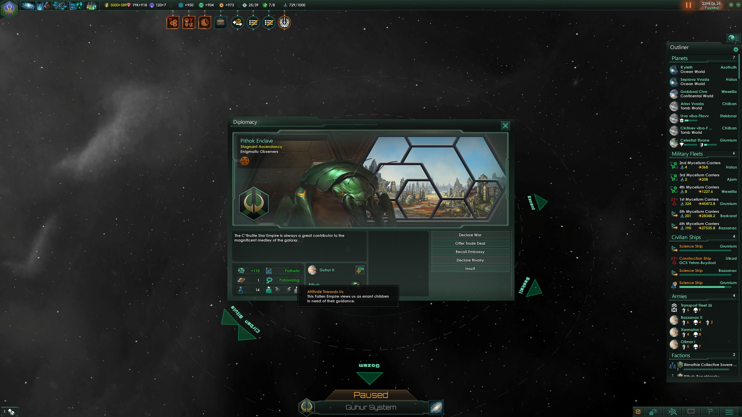 Enigmatic Observers are really forgiving- Post fallen empires you've beaten | Paradox ...