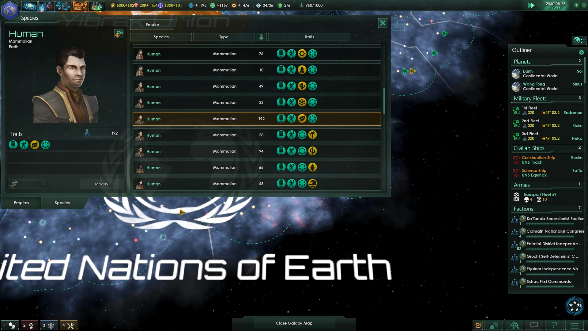Species Tab UI Suggestion | Paradox Interactive Forums