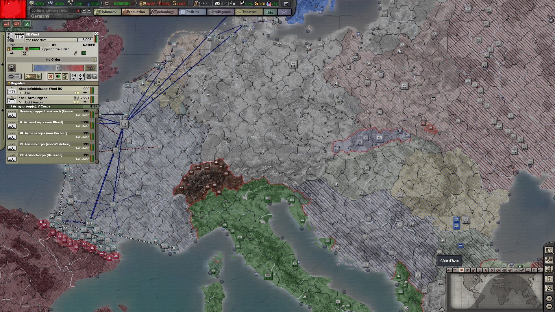 I need help with mighty Germany. Stalemate in Russia! | Paradox ...