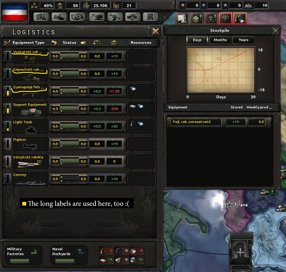 [1.1.0][5d33] Equipment labels GUI bug on multiple screens | Paradox ...