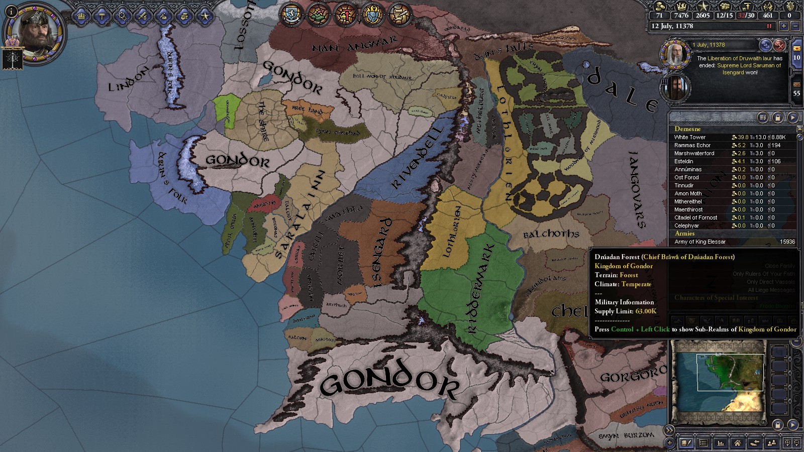 [Mod] Middle Earth Project | Page 310 | Paradox Interactive Forums