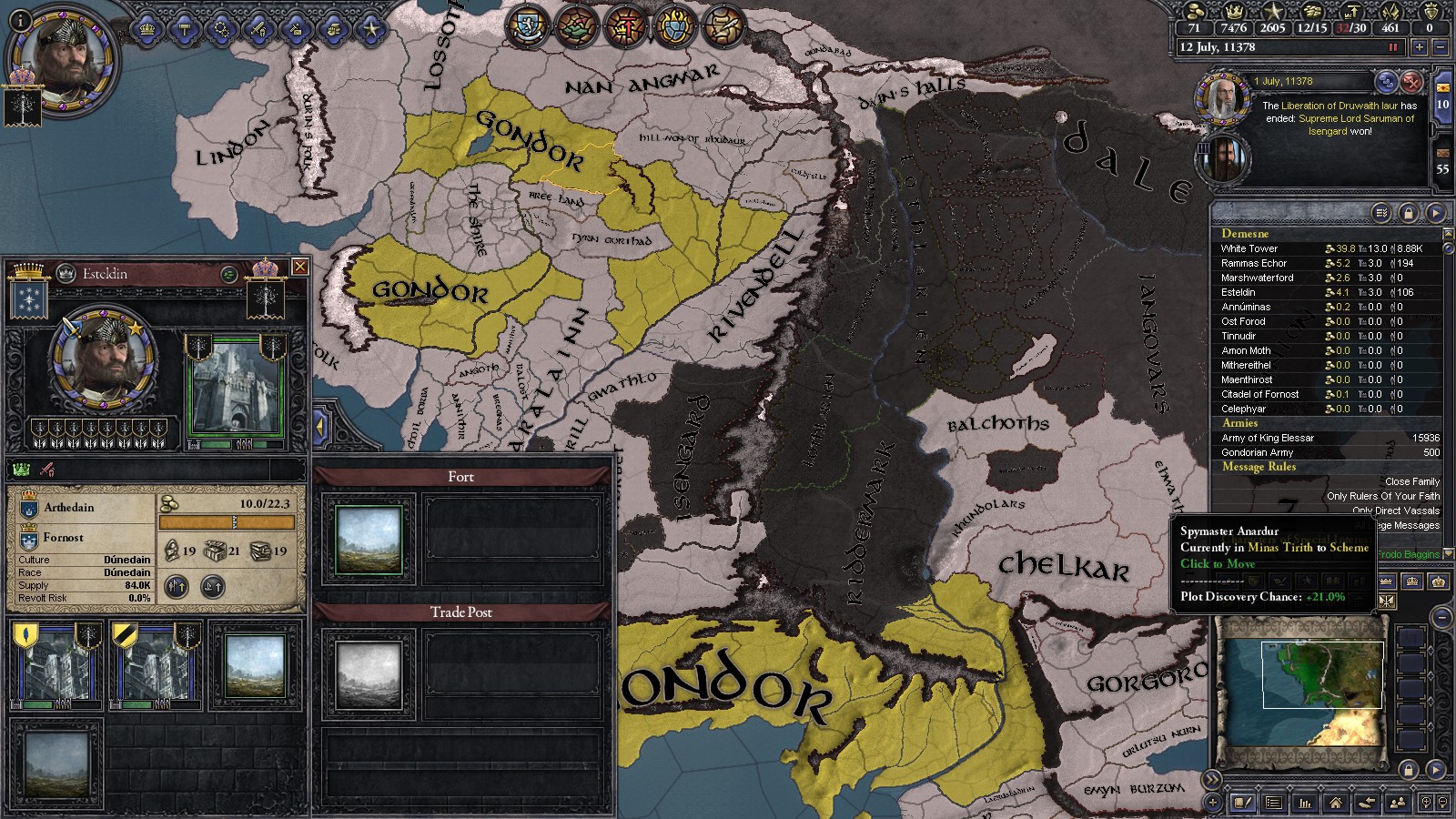 [Mod] Middle Earth Project | Page 310 | Paradox Interactive Forums
