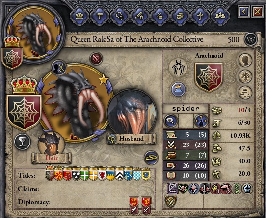 Queen Rak'Sa of the Arachnoid Collective [FAN ART] | Page 2 | Paradox ...