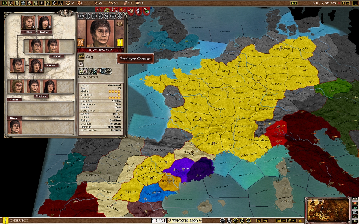 AAR: The Cherusci unification of the Germanic tribes | Paradox ...