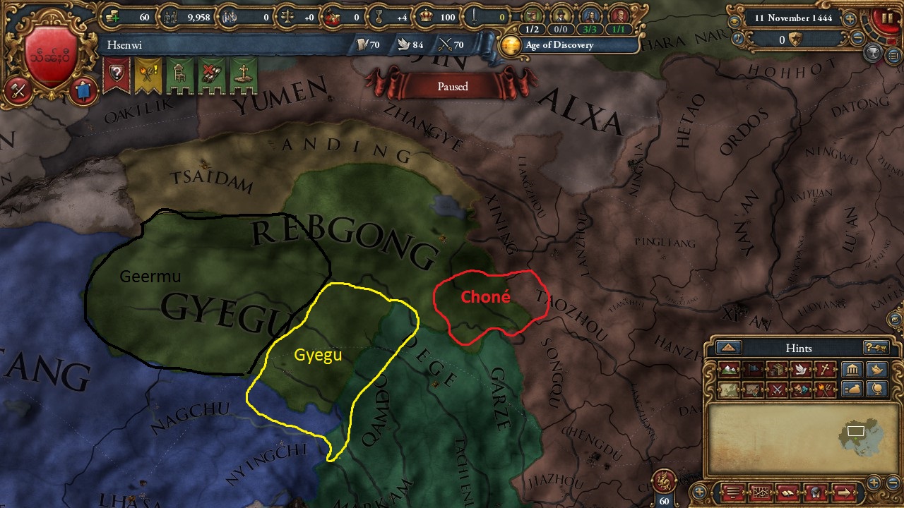 Tibetan region changes | Paradox Interactive Forums