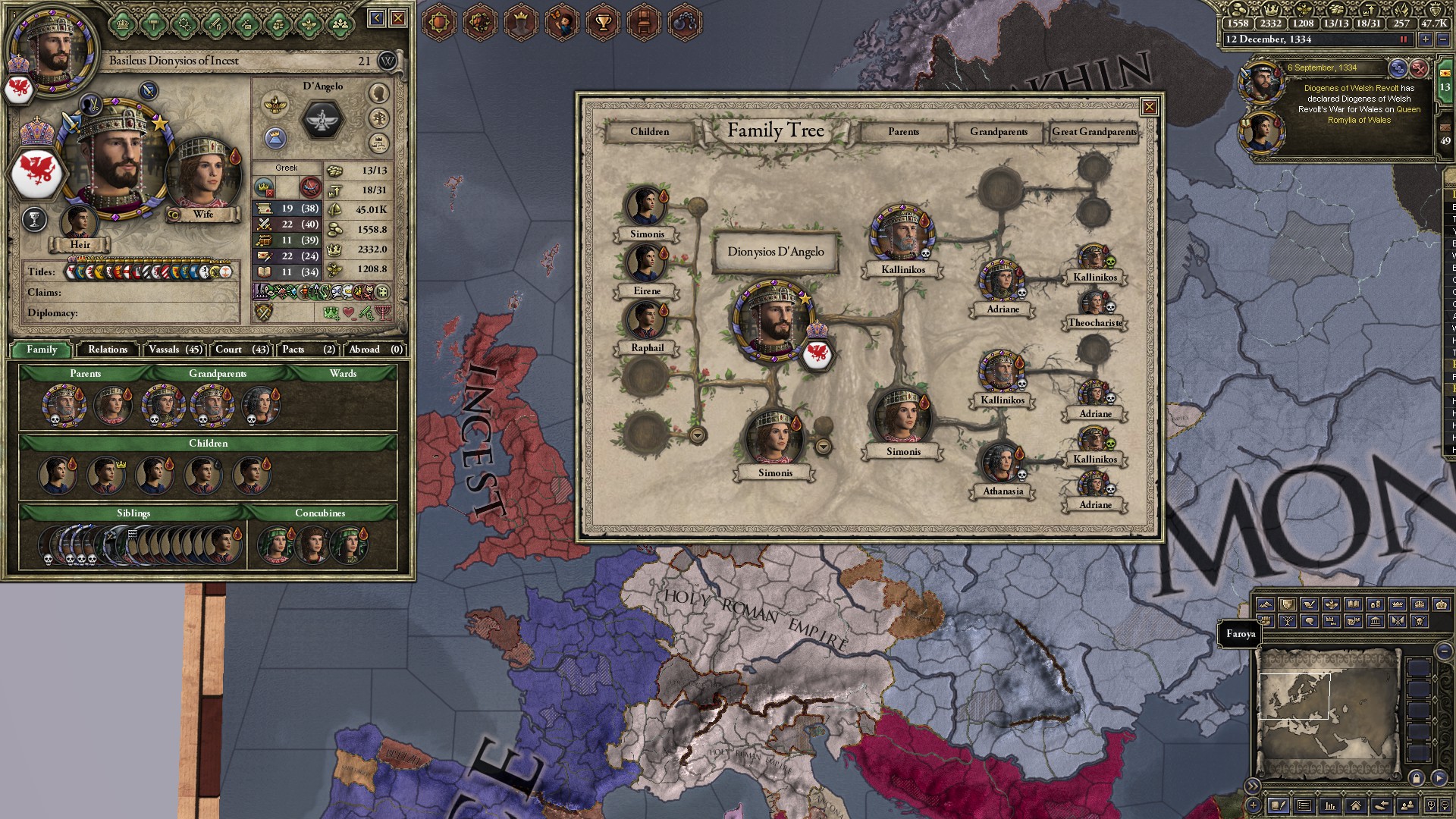 Family Always Comes First | Paradox Interactive Forums