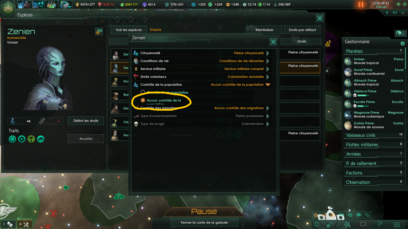 Population Control: Unreadable text | Paradox Interactive Forums