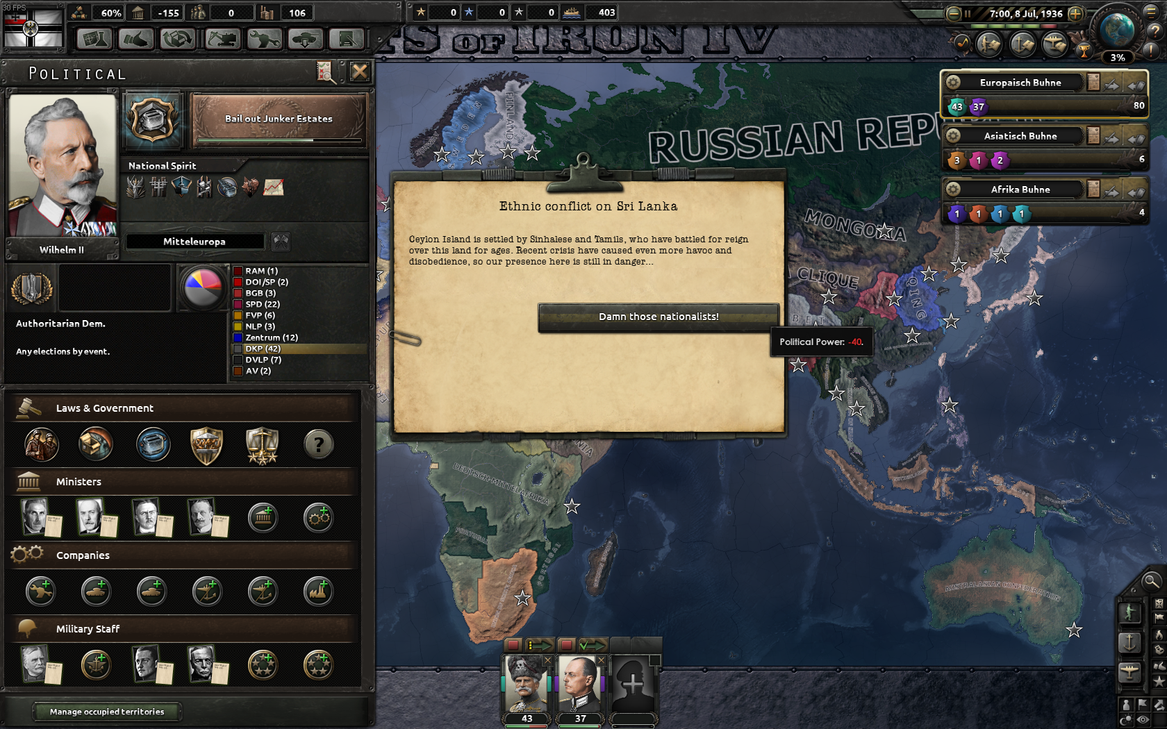 The Price of Victory: A HOI4 Kaiserreich AAR by Ashaddict | Paradox ...