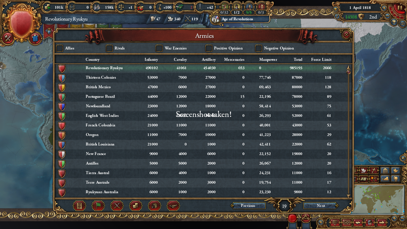 Finally got TTM One Tag as Hindu Rev. Ryukyu | Paradox Interactive Forums